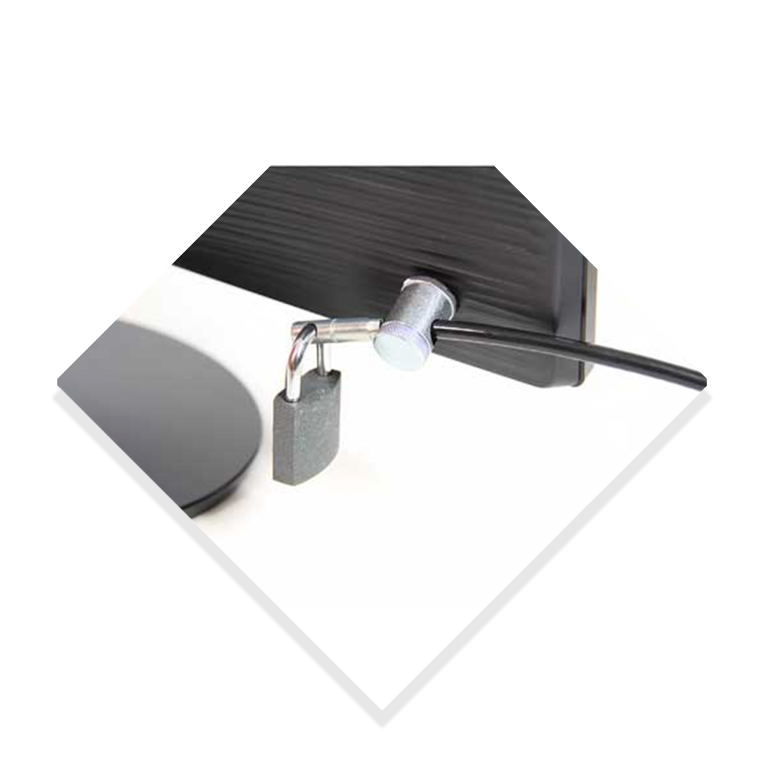 Desktop Lock with Padlock - Legion Computer Accessories