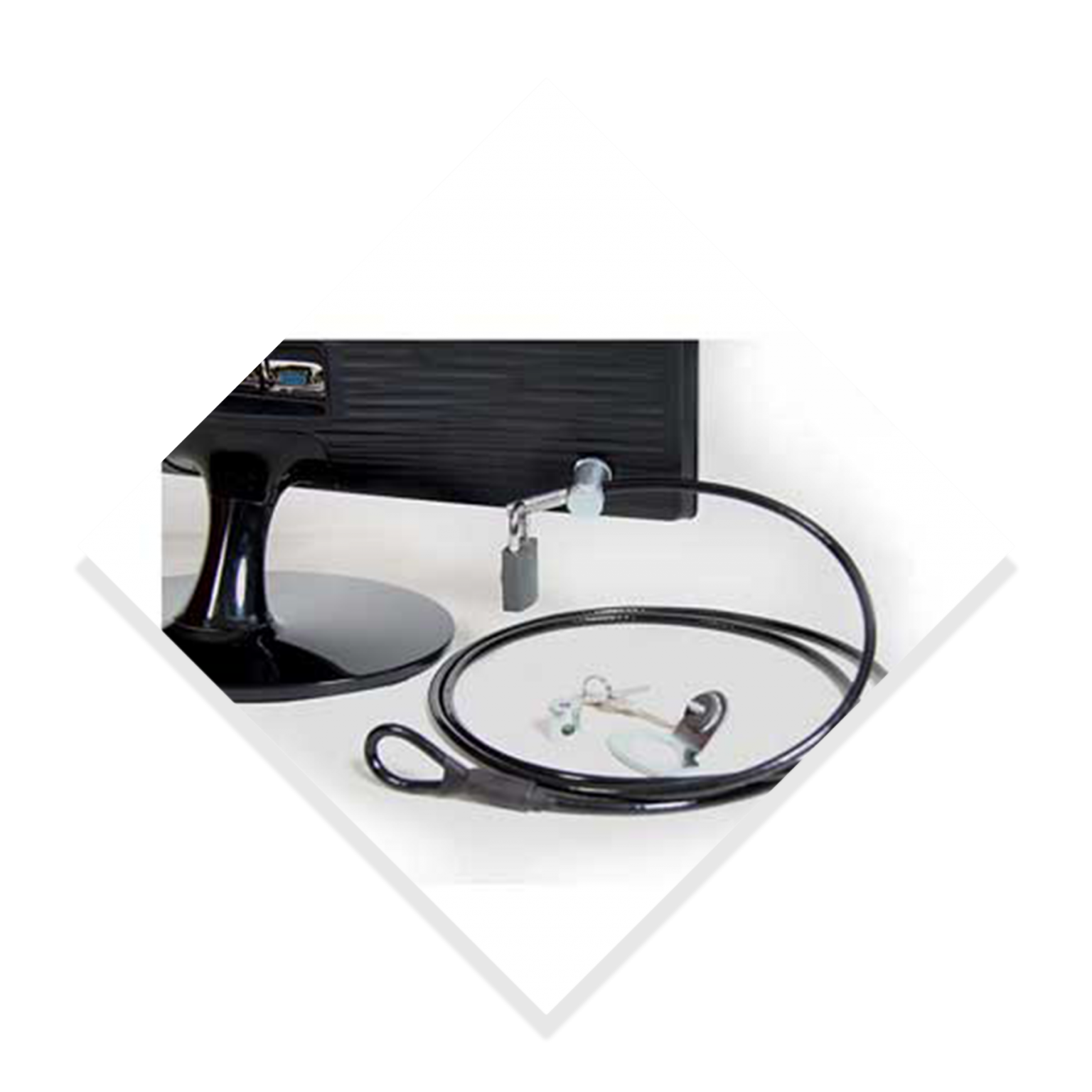 Desktop Lock with Padlock - Legion Computer Accessories